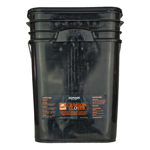 Domain Pounder - Crimson Clover Food Plot Seed - Domain Outdoor