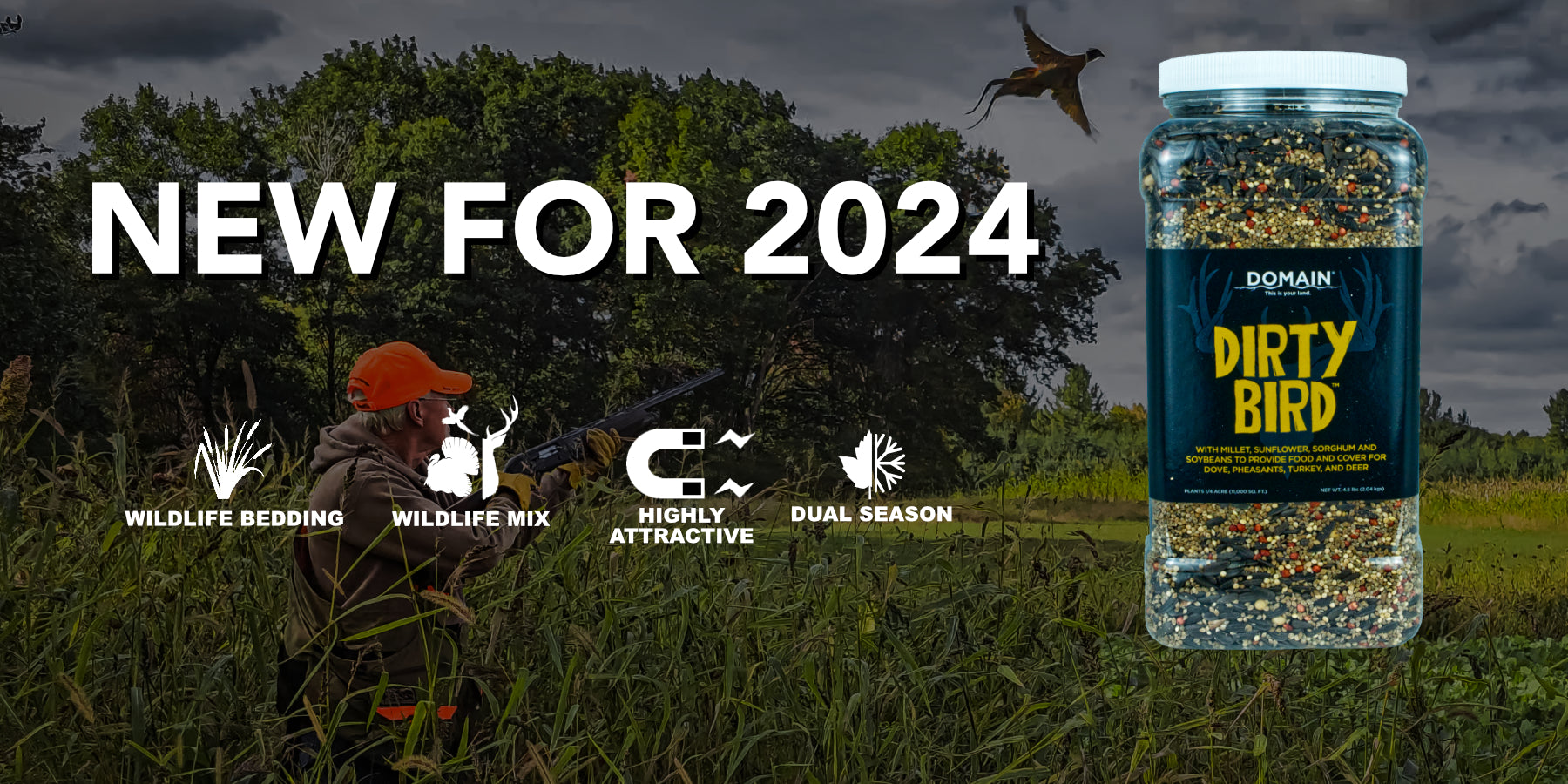 Domain Outdoor - Food Plots - Deer Food Seed Plots